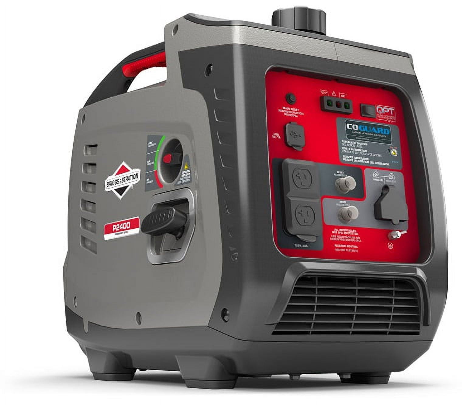 Briggs & Stratton 1800W Gas Inverter Generator, Portable PowerSmart ...