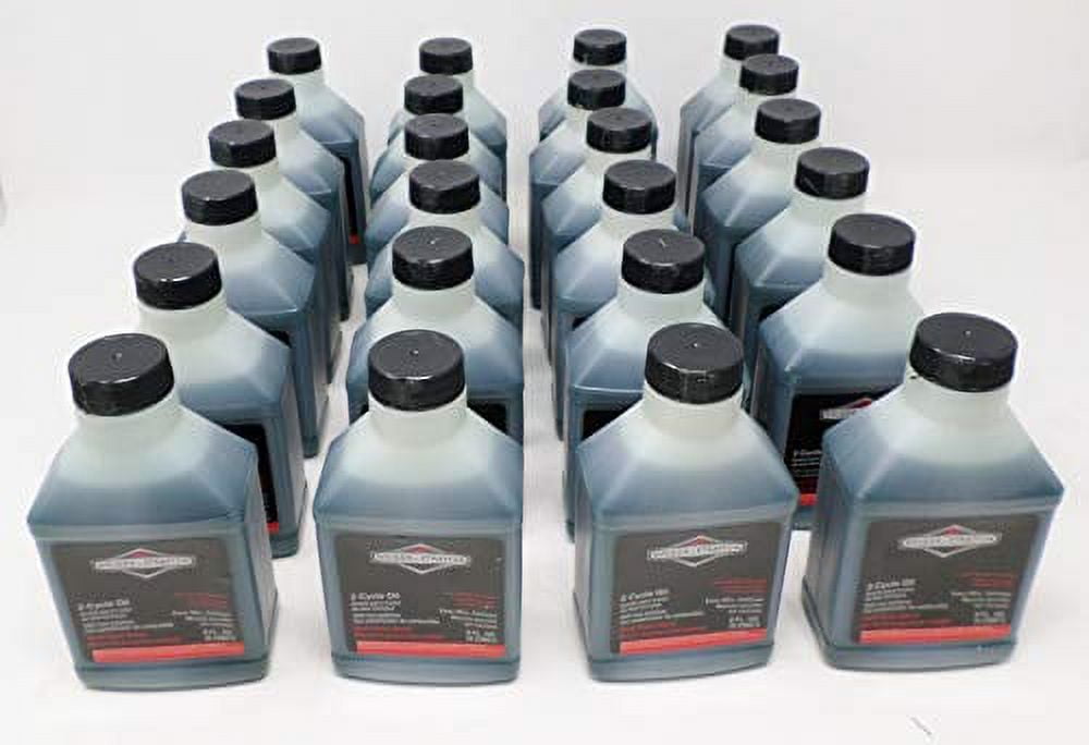 Briggs & Stratton 2-Cycle Oil, 8 Oz. 272075, Gas Mixture, Case of 24 ...