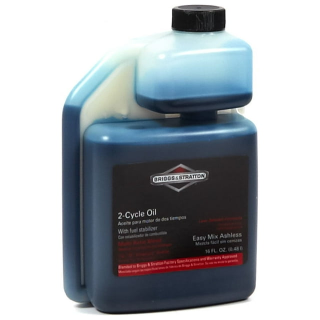 Briggs and Stratton 2-Cycle Easy Mix Engine Oil (16 oz.) for Air Cooled ...