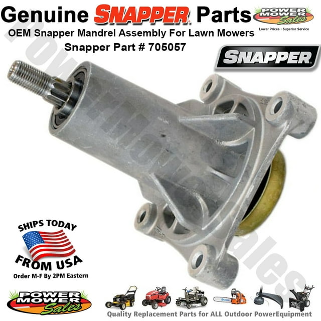 Briggs & Stratton Mandrel Assembly, Compatible with Snapper, Simplicity ...