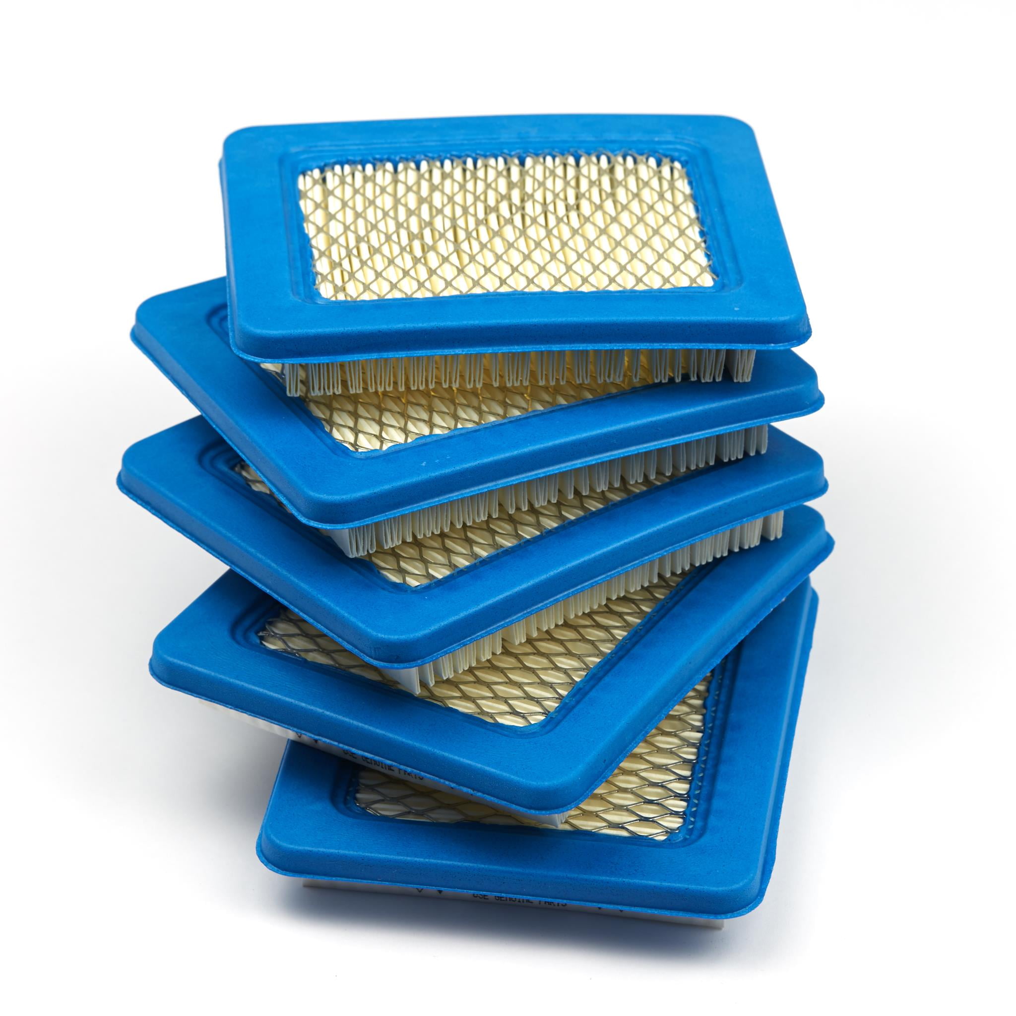 briggs & stratton 4101 5-pack of 491588s flat air filter cartridge ...