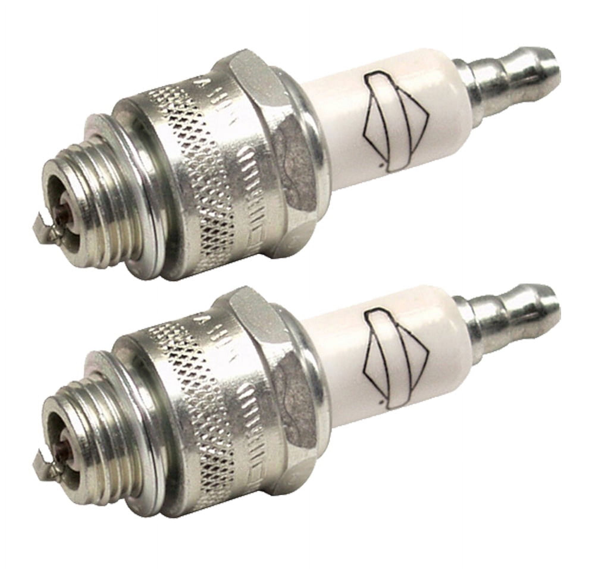 Briggs and Stratton 491055-2PK Spark Plug 2 Pack 805015/72347/491055 ...
