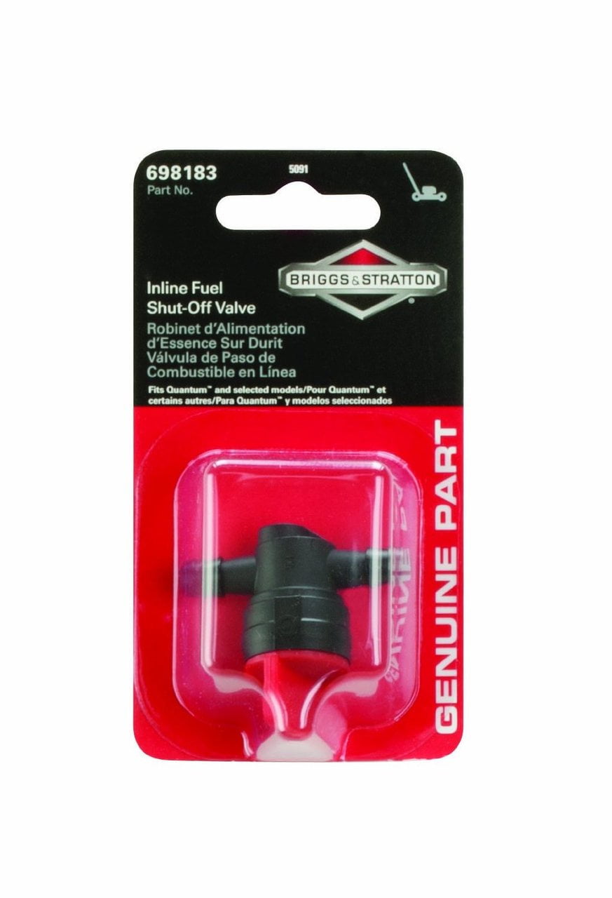 Briggs & Stratton 5091K Genuine Fuel Shut-Off Valve 593171 and 698183 ...