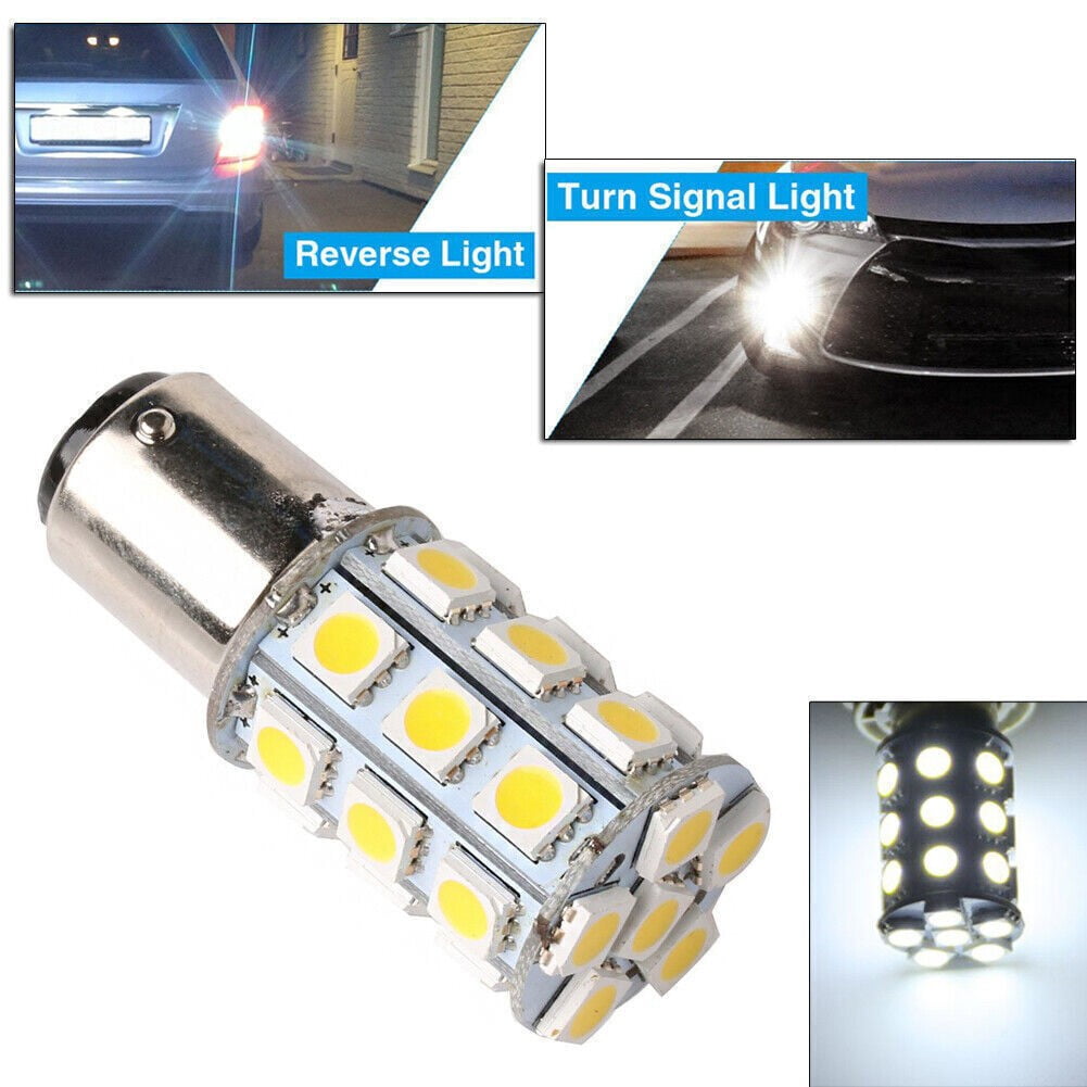 Bright 27-SMD BA15D LED Bulbs for Marine Boat Interior Illumination ...