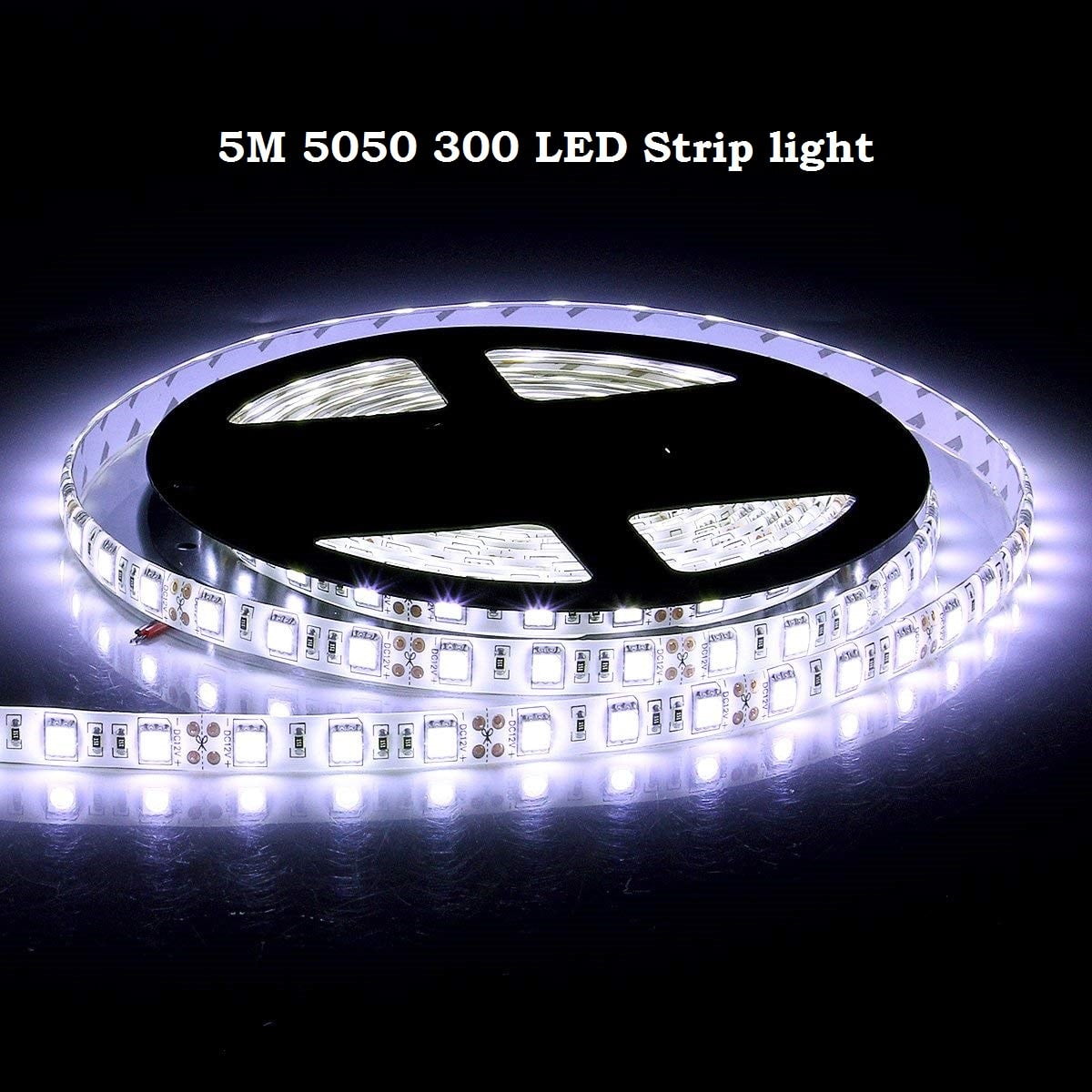 Bright 5050 RGB Waterproof SMD 300 LED Flexible Strip light 12V 5M 16 ...