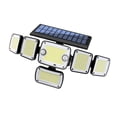 Bright 6 Head Outdoor Sensing Light With 366 LEDs And 2000mAh Power For ...