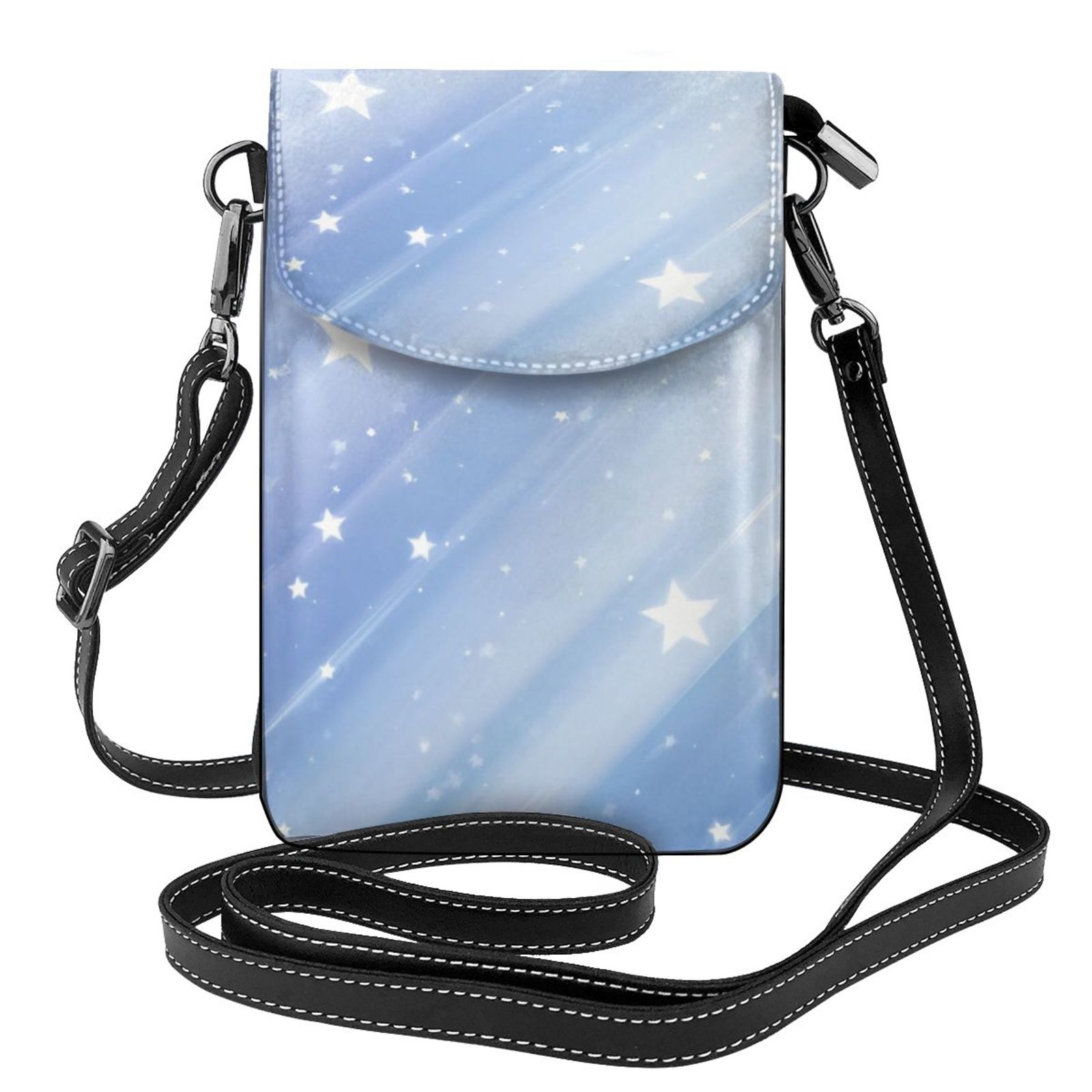 Bright Abstract Blue Background With Glitter And Stars Vintage Women ...