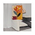 Bright Abstract Flower Botanical Print Abstract Floral Wall Art Modern ...