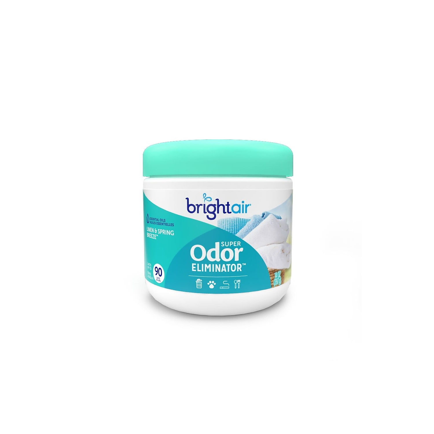 Bright Air BRI901046 14 fl oz Super Odor Eliminator Air Freshener, Blue ...