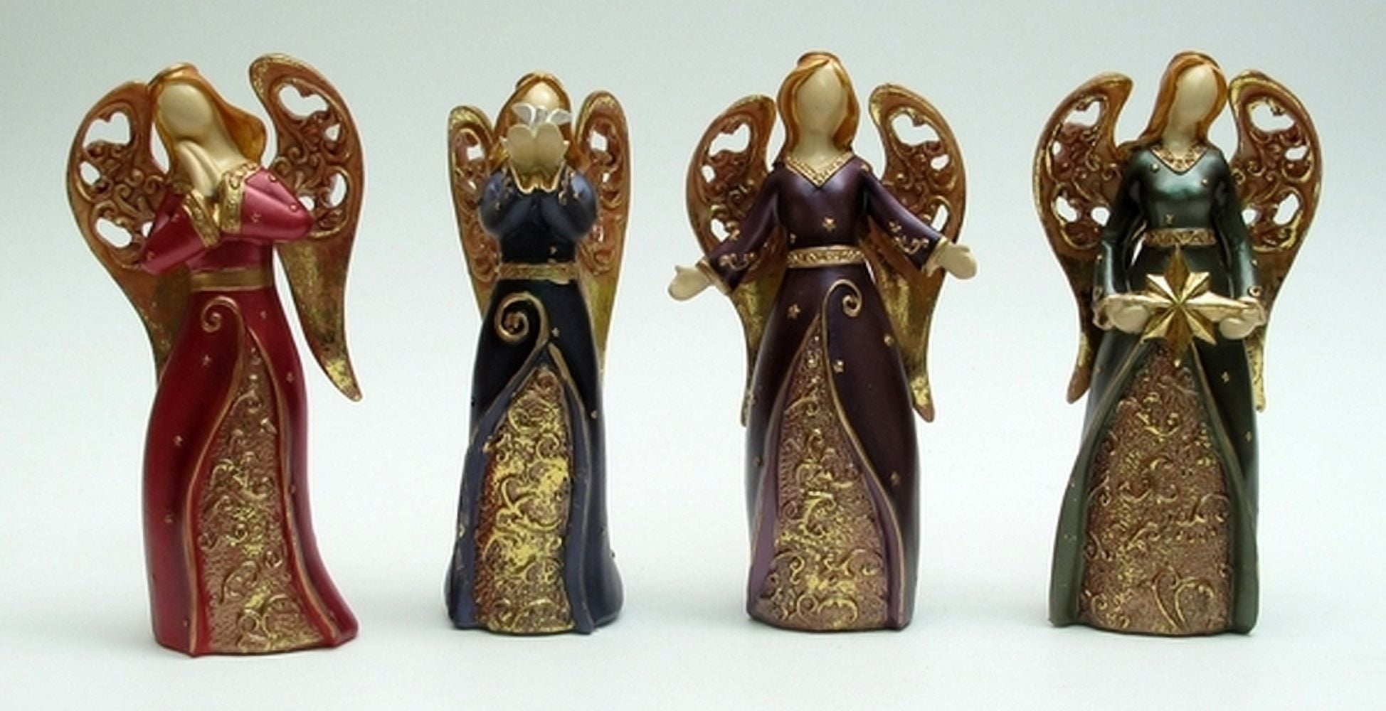 Bright Angel Figurine Set of Four - Walmart.com