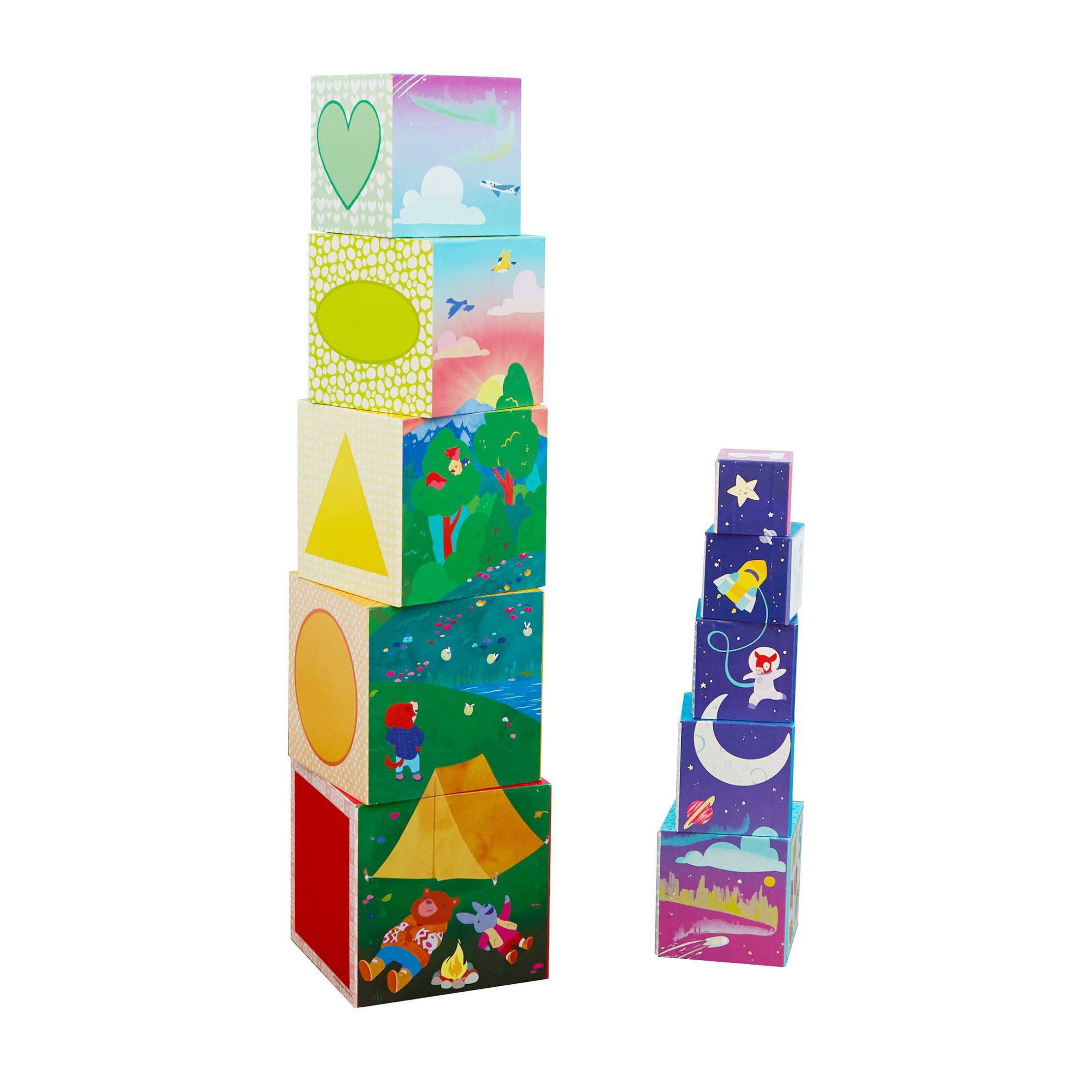 Bright Basics Nest & Stack Cubes - Walmart.com