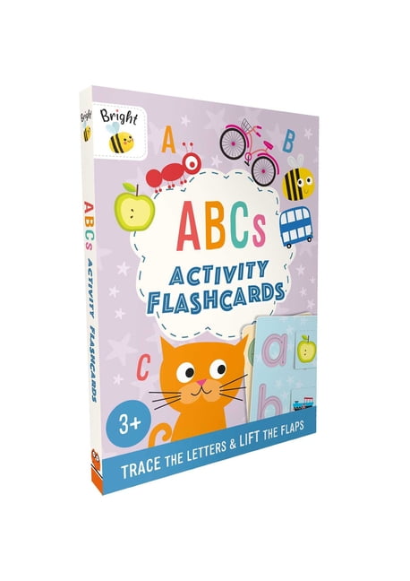 Bright Bee ABCs Activity Flashcards: with Tracing and Lift-the-Flaps ...