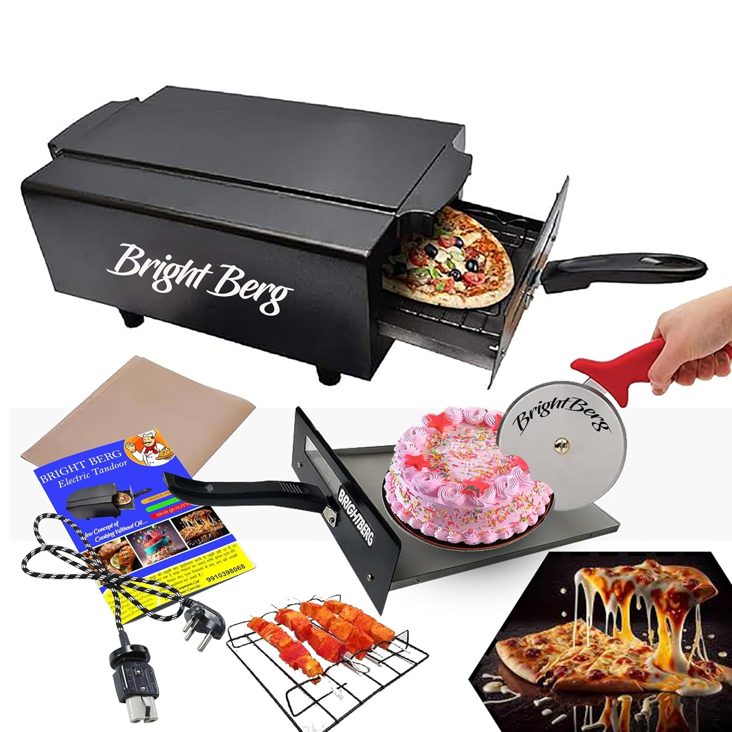 Bright Berg Heavy Weight Mini Electric Tandoor For Home with all ...