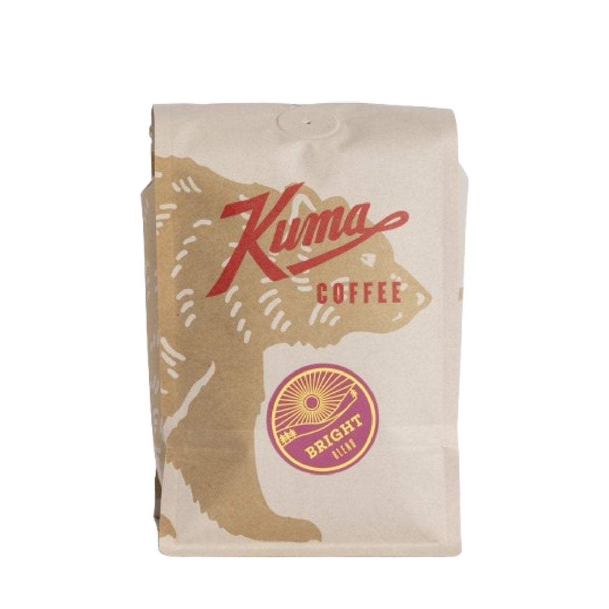 Bright Blend - Roasted by Kuma Coffee - Whole Bean Coffee - 12 Ounce ...