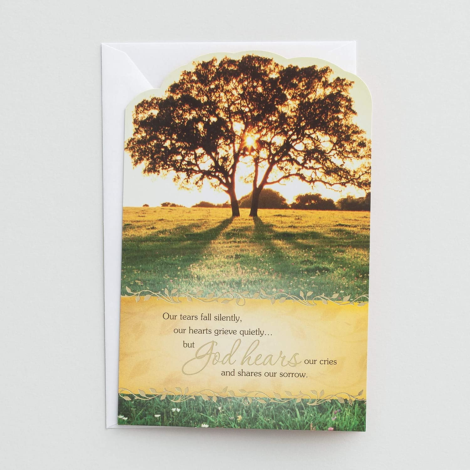 Bright Blessings - Sympathy-God Hears-6 Premium Cards - Walmart.com