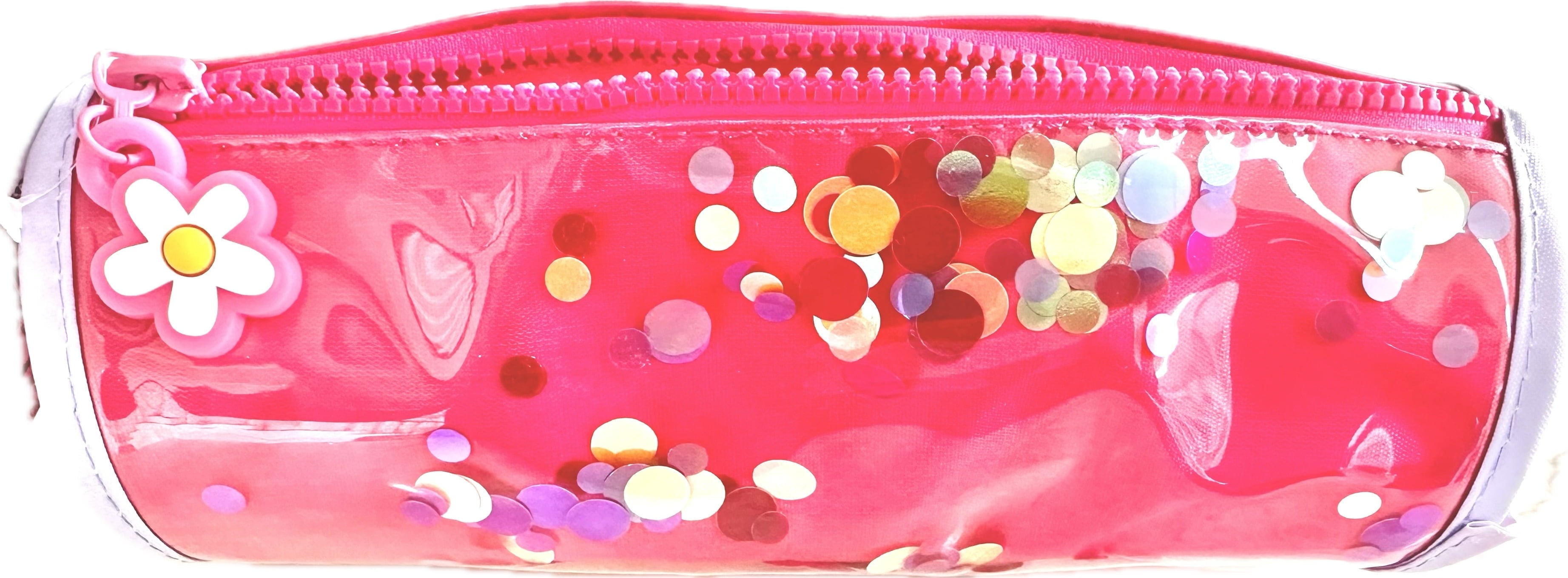 Bright Blue Confetti Pencil Pouch / Case - Walmart.com