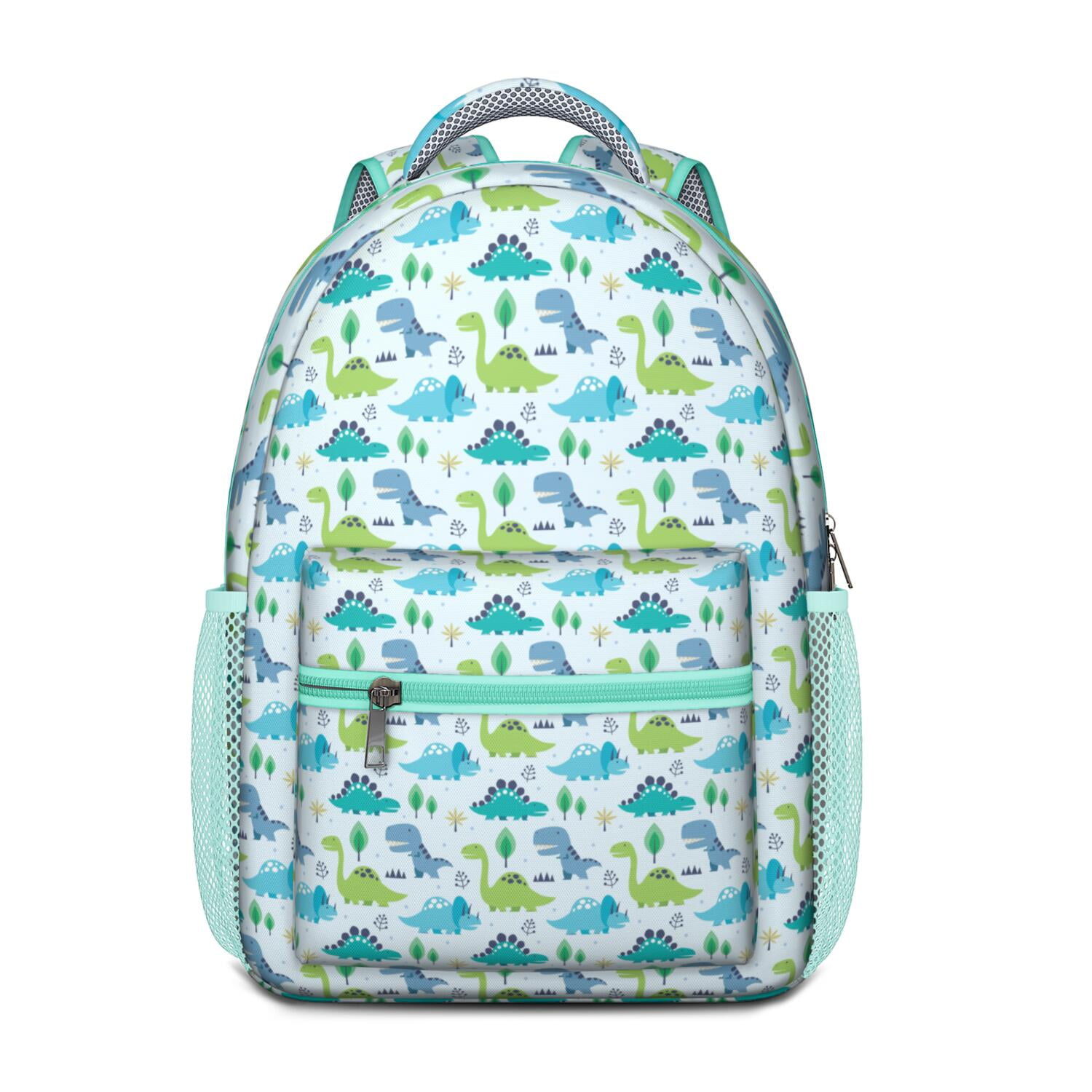 Bright & Bold Dinosaur Backpack - Waterproof Student Bag with Vibrant ...