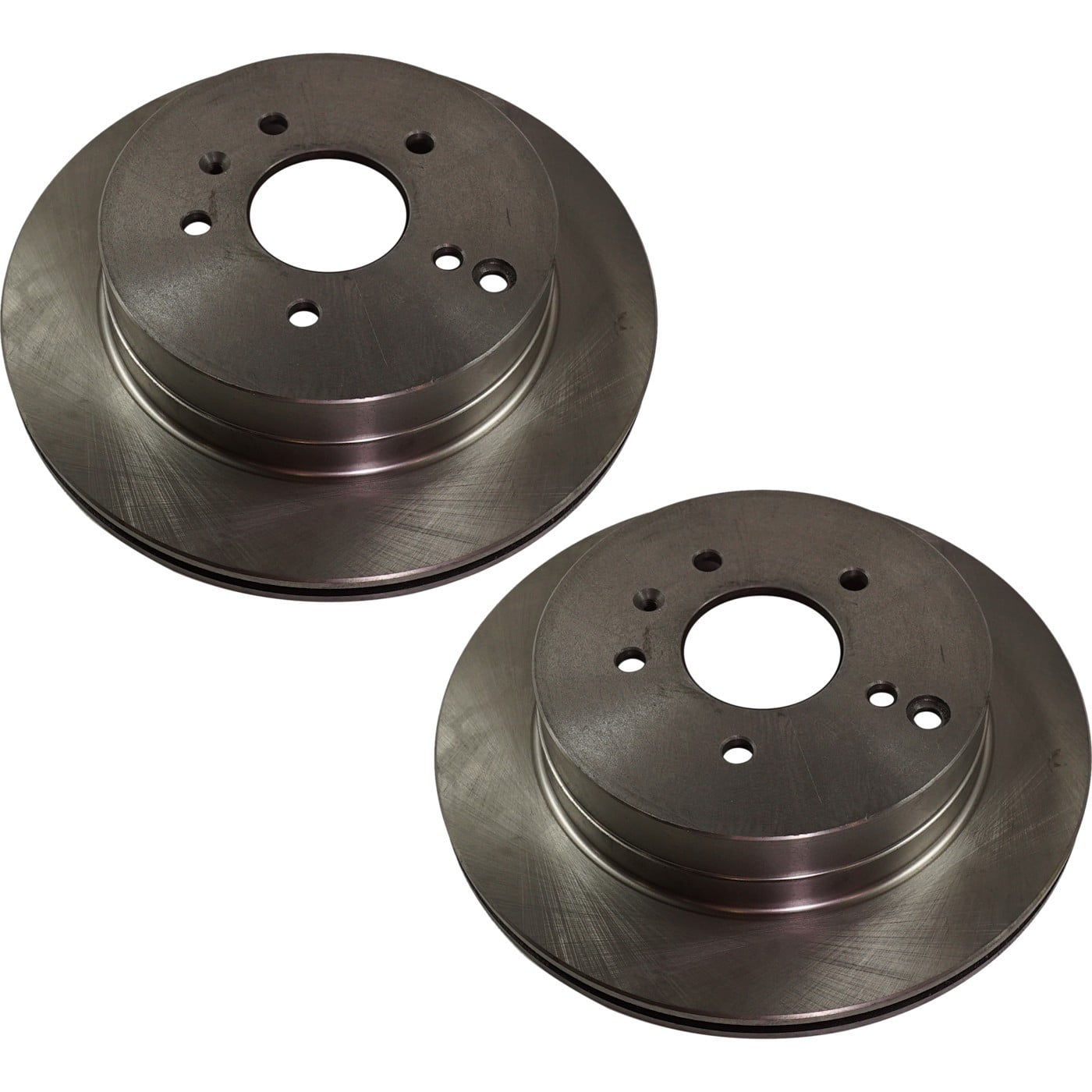 Bright Brake DS Vented Rear Disc Rotors - Fitment 2007-2015 for Saturn ...