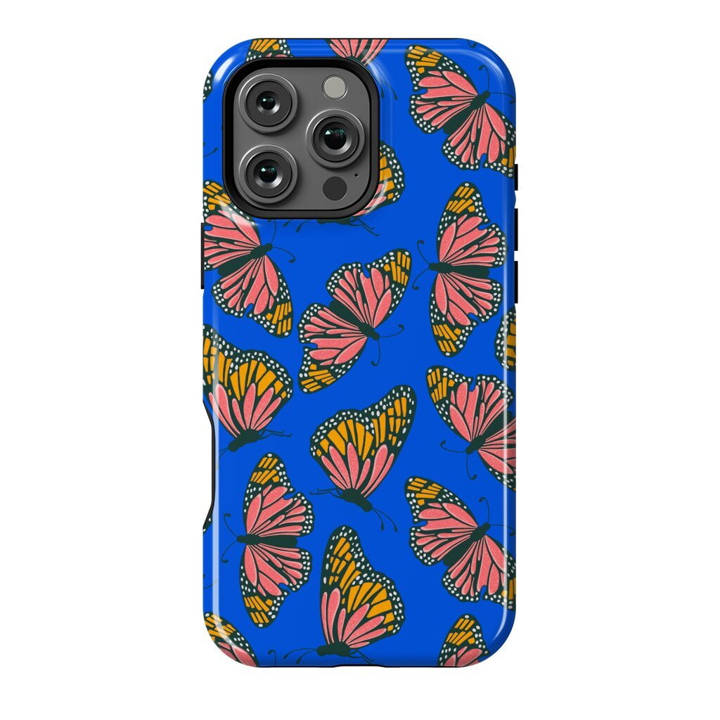 Bright Butterflies Colorful Phone Case for iPhone 16 15 14 13 12 11 Pro ...
