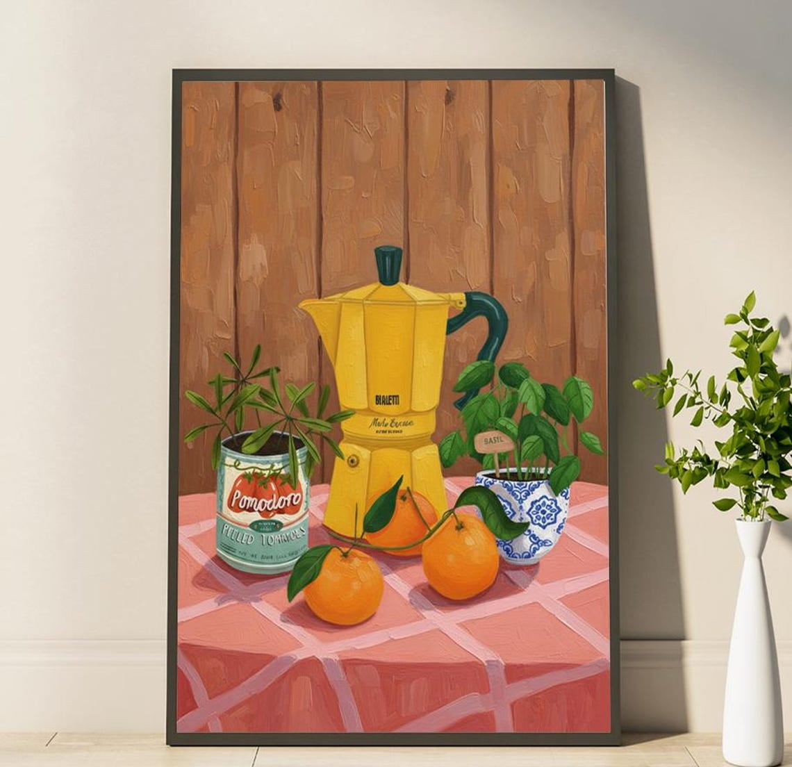 Bright And Cheerful Still Life Poster Ideal For Dining Room Decor ...