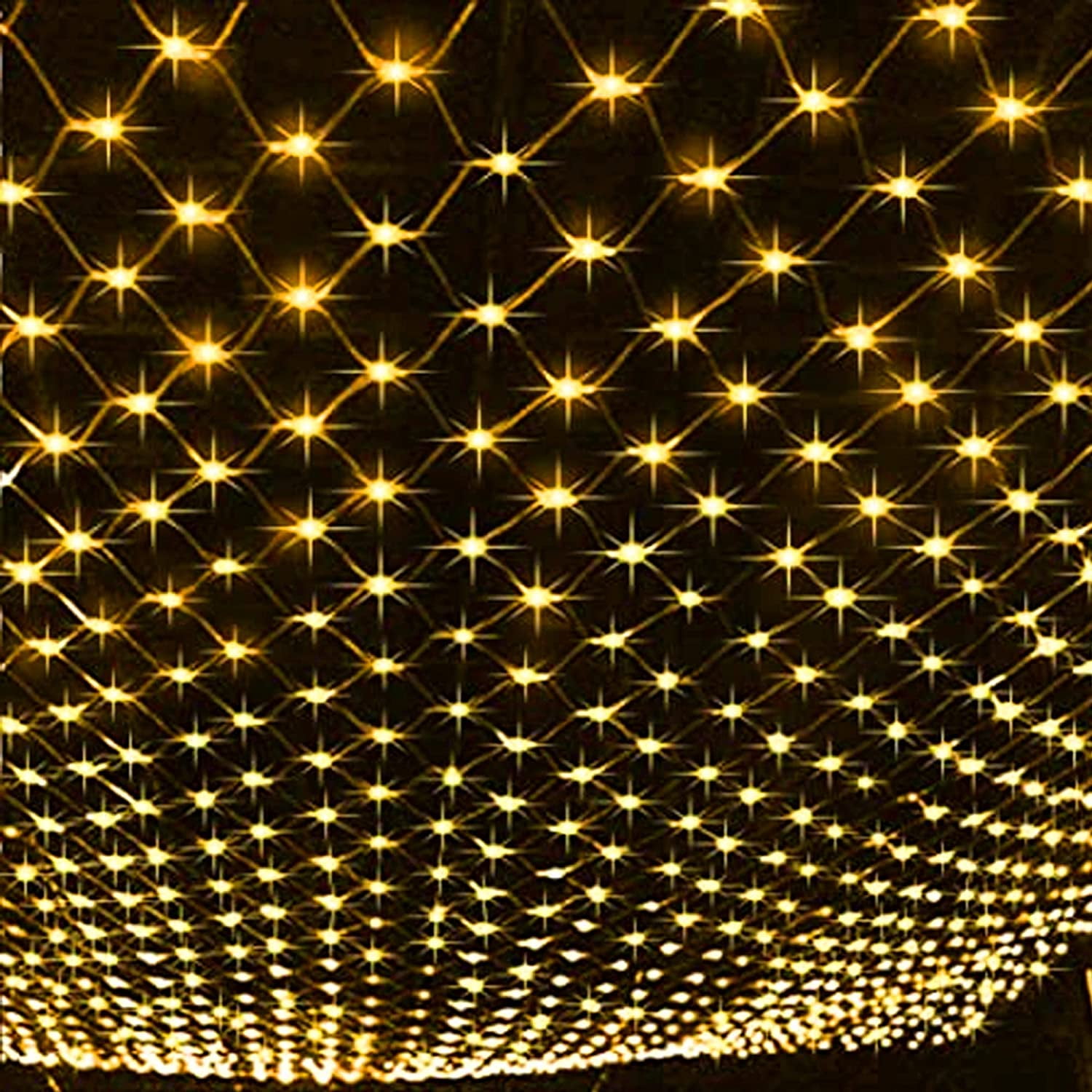 Bright Christmas Net Lights, 9.8 FT x 6.5 FT 200 Led Connectable Mesh ...