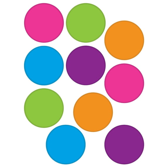 teacher created resources bright colors circles accents (5189 ...