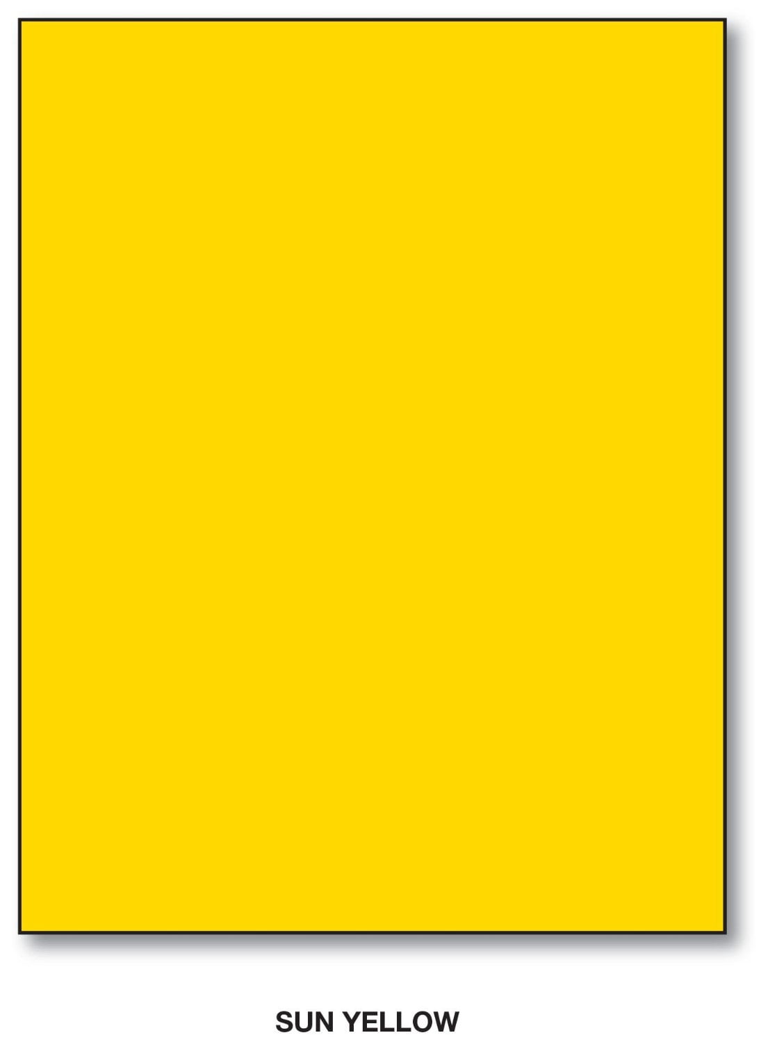 Bright Color Card Stock Paper, 65lb. 8.5 X 11 Inches - 50 Sheets Per ...