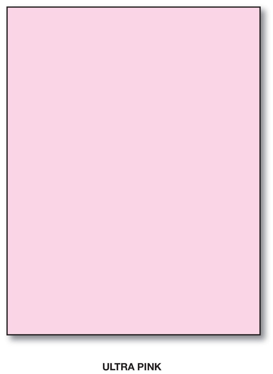 Bright Color Card Stock Paper, 65lb. 8.5 X 11 Inches - 50 Sheets Per ...