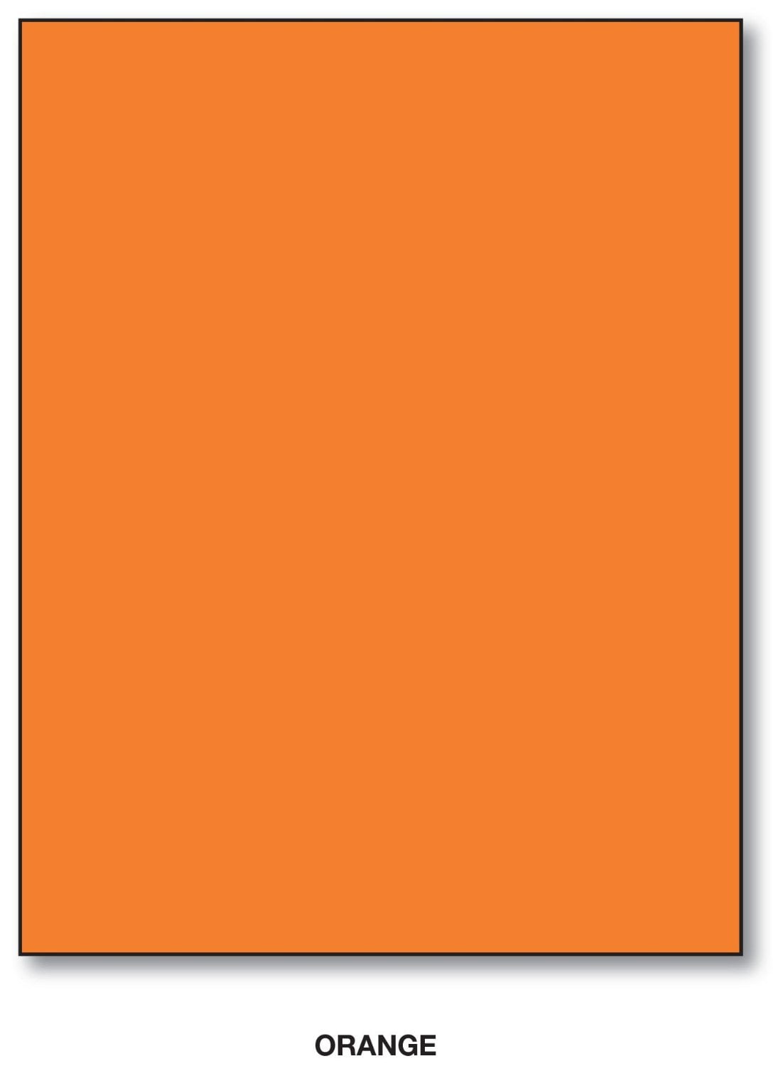 Bright Color Card Stock Paper, 65lb. 8.5 X 11 Inches - 50 Sheets Per ...