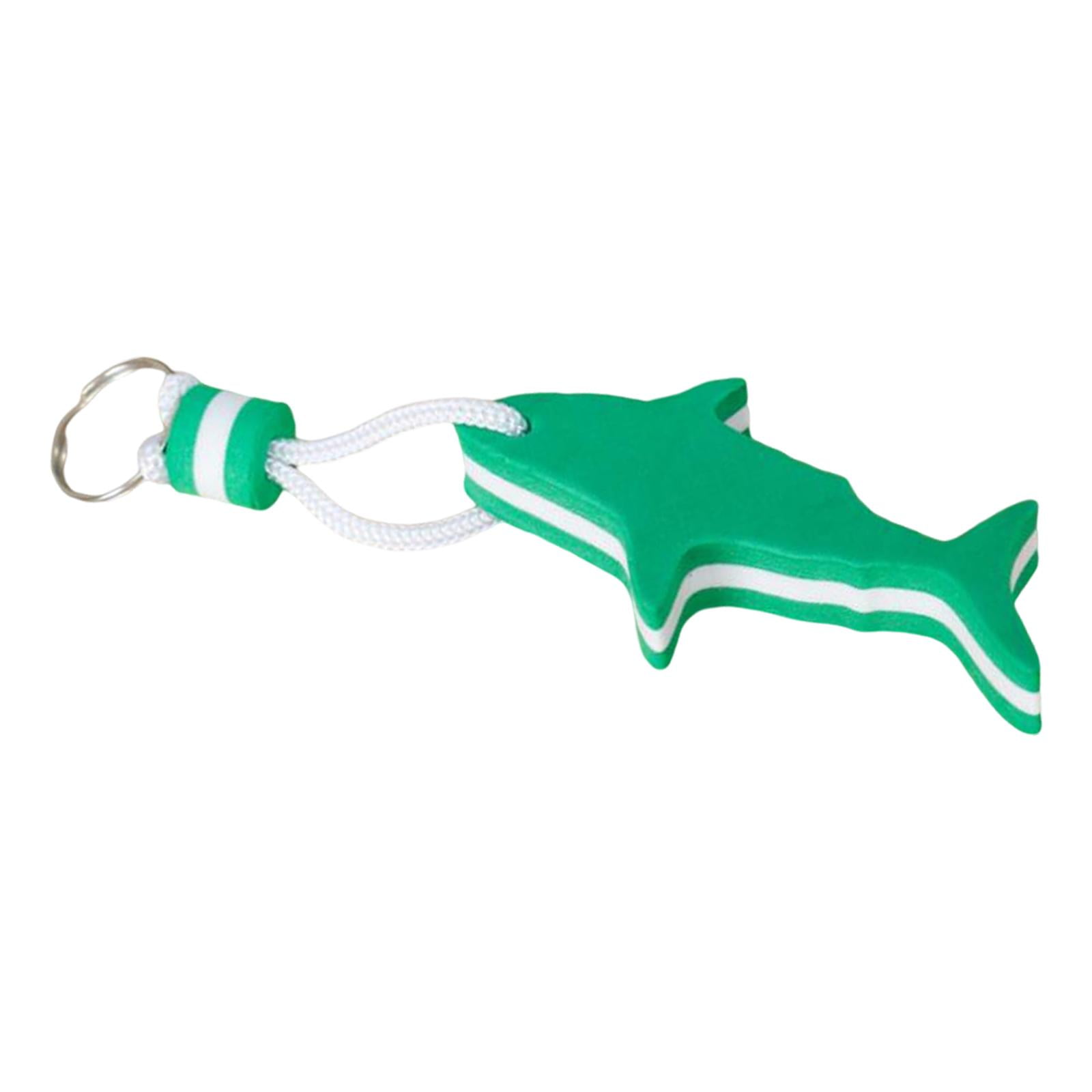 Bright Color Fish Shape Floating Keychain Prevents Key Loss In Water ...