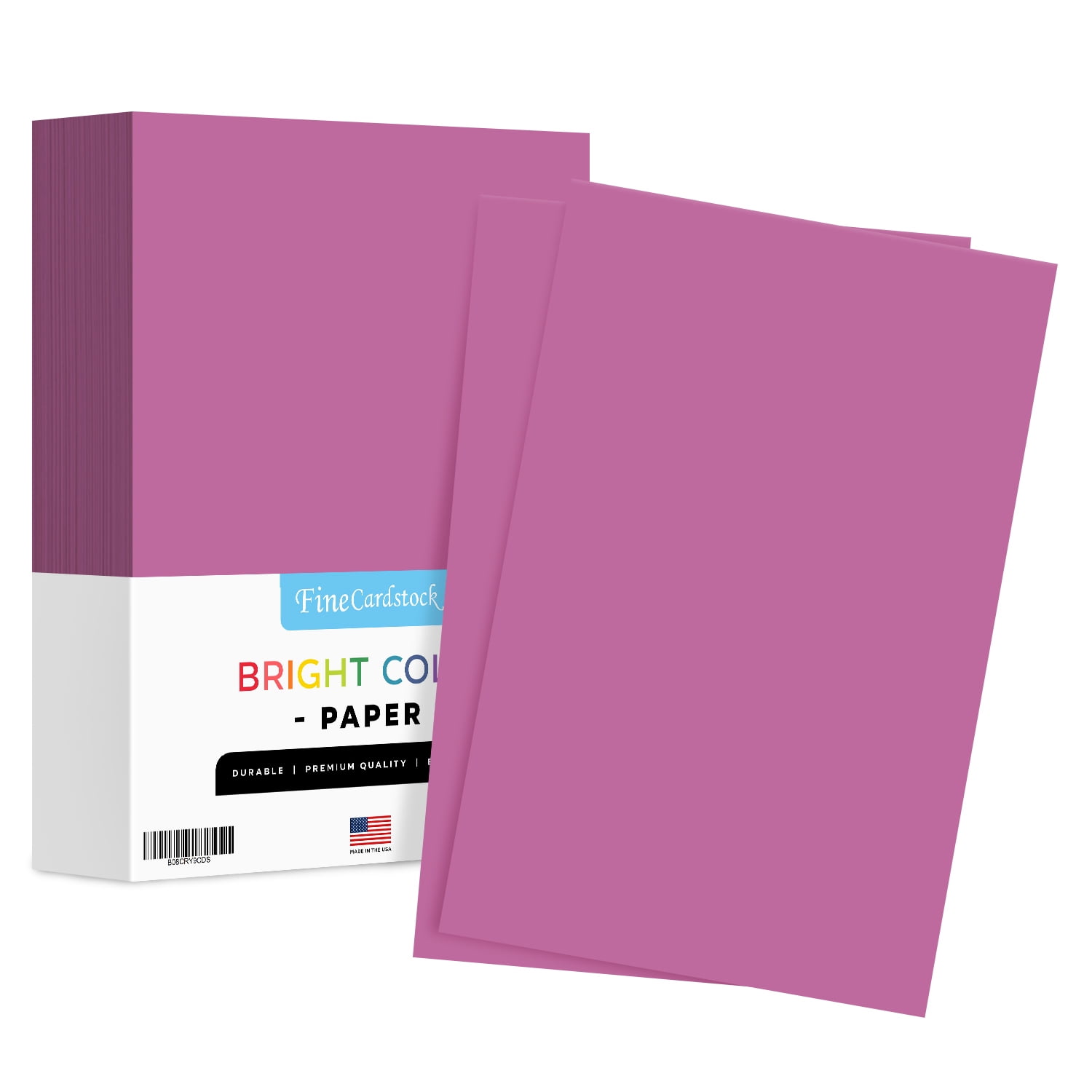 Bright Color Paper Regular 24lb - 1 Ream of 500 Papers Per Pack (11 x ...