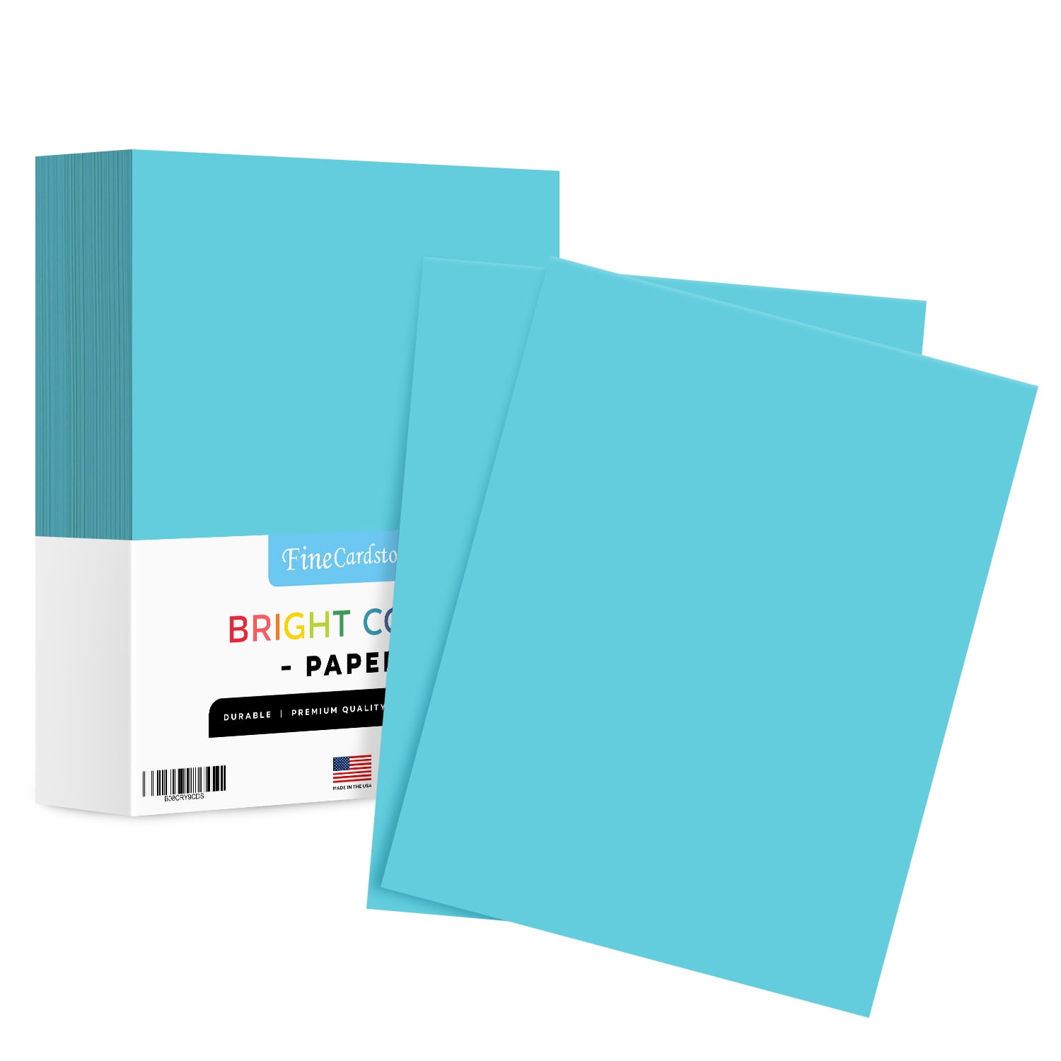 Bright Color Paper Regular 24lb - 1 Ream of 500 Papers Per Pack (8.5 x ...