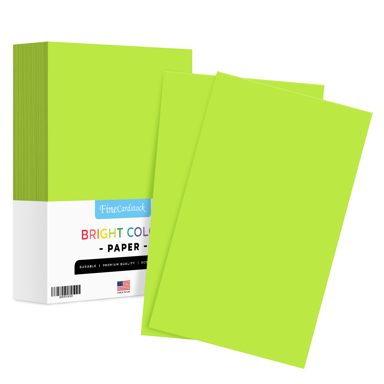 Bright Color Paper Regular 24lb - 1 Ream of 500 Papers Per Pack (8.5 x ...