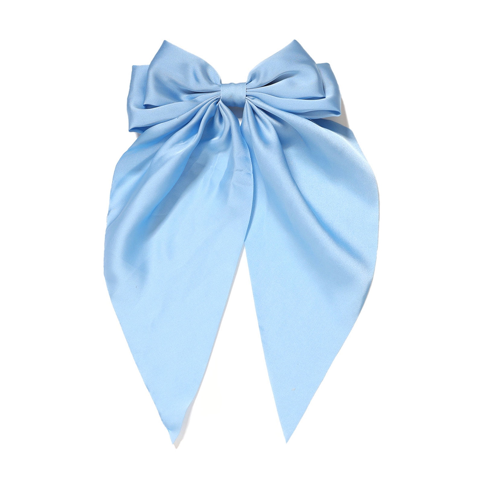 Bright Color Ribbon Ribbon Hair Pin For Women Girls Large Bowknot ...