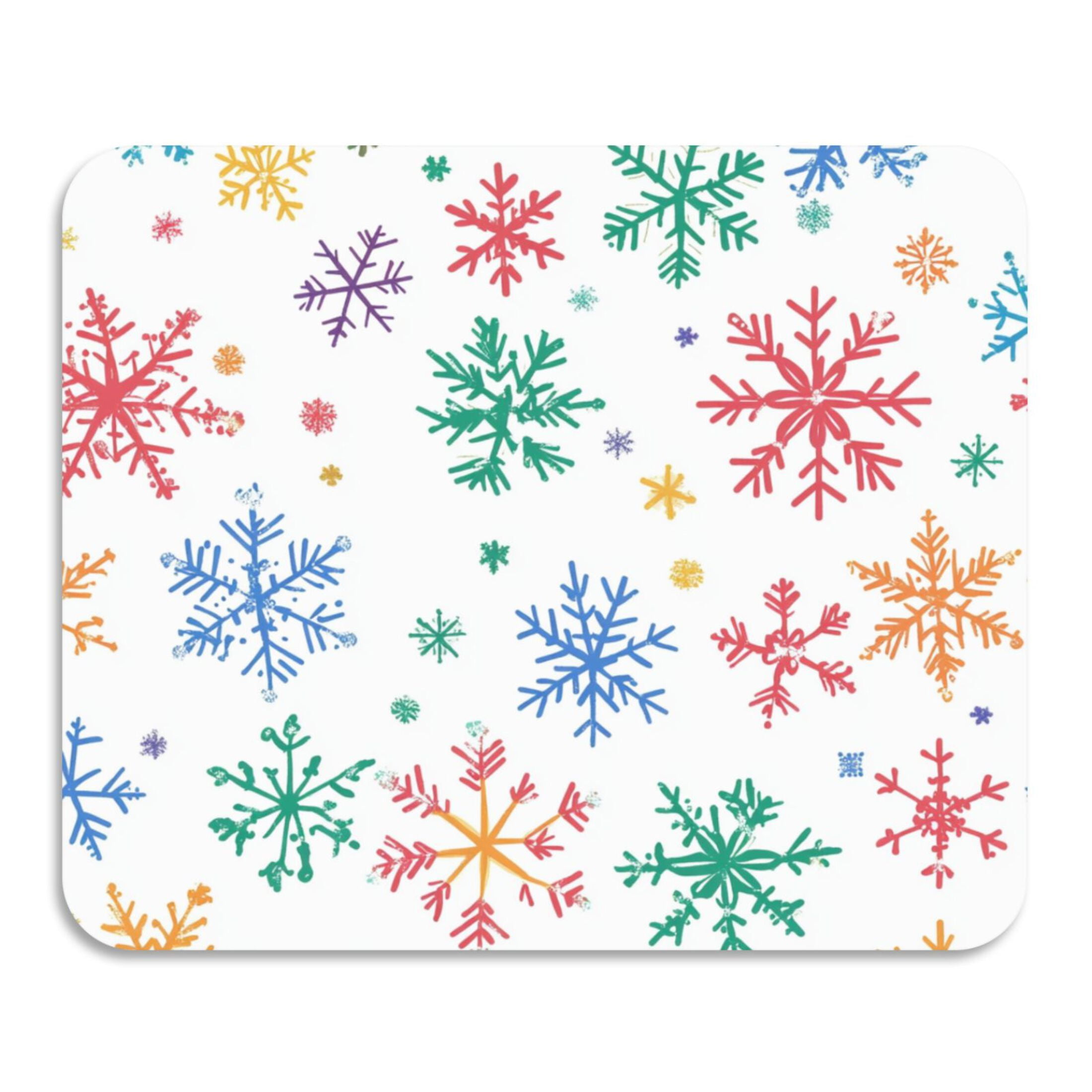 Bright Color Snowflakes Cute Diatomite Dish Drying Mat Drain Pad for ...
