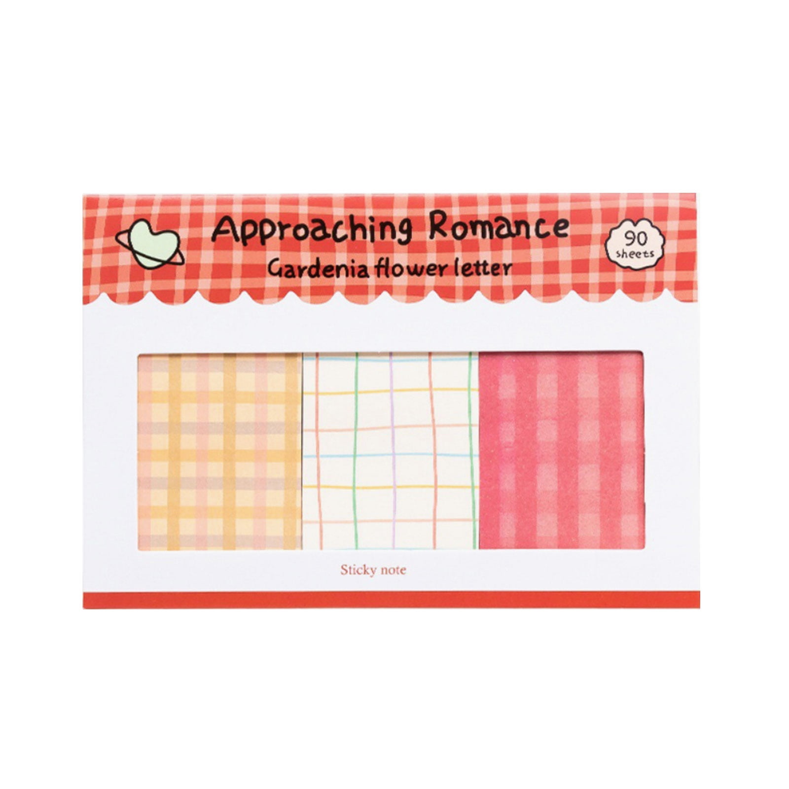 Bright Color Tearable Sticky Note Adhesive Lined Notepads Note Book ...