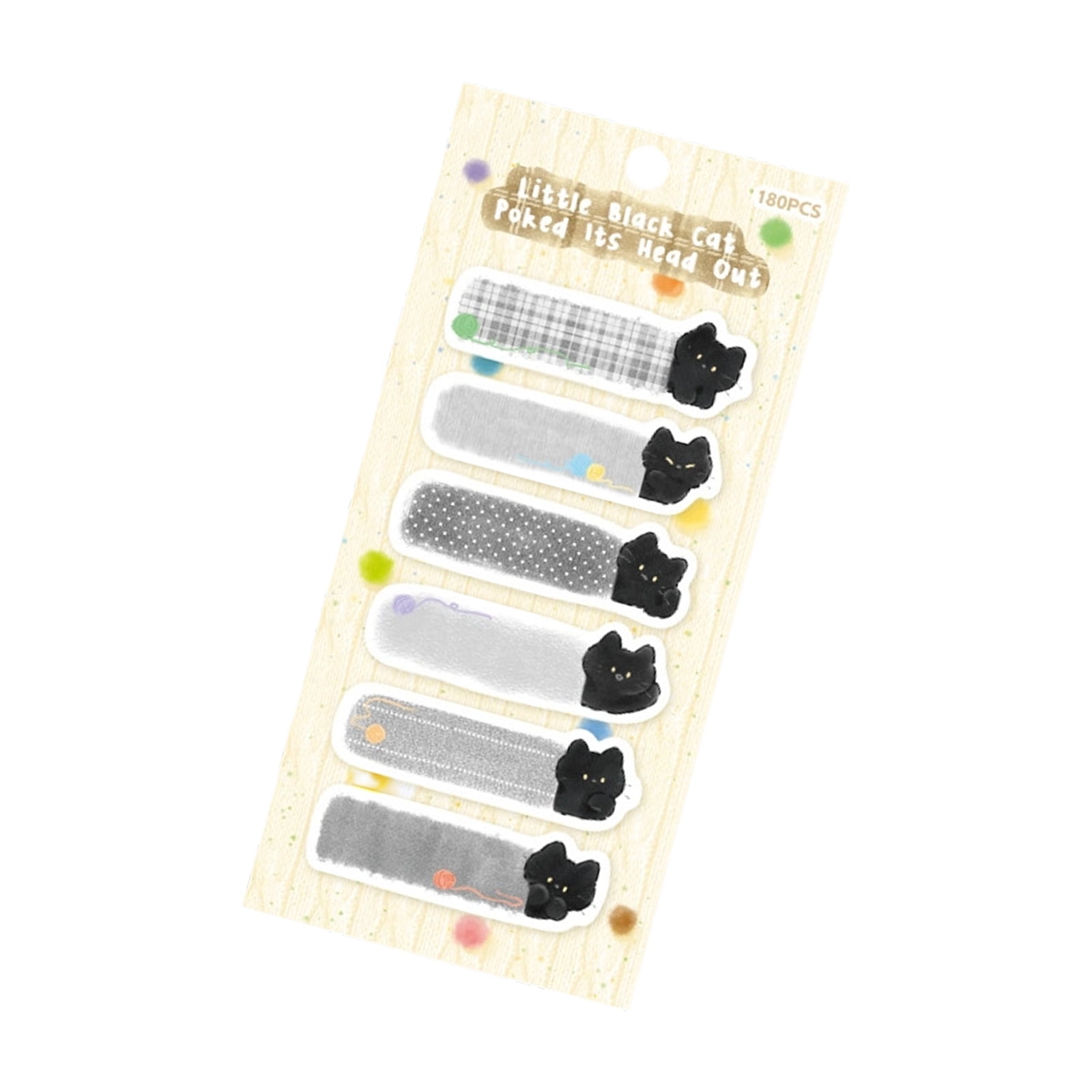 Bright Color Writable Sticky Notes Page Markers Bookmarks - Walmart.com