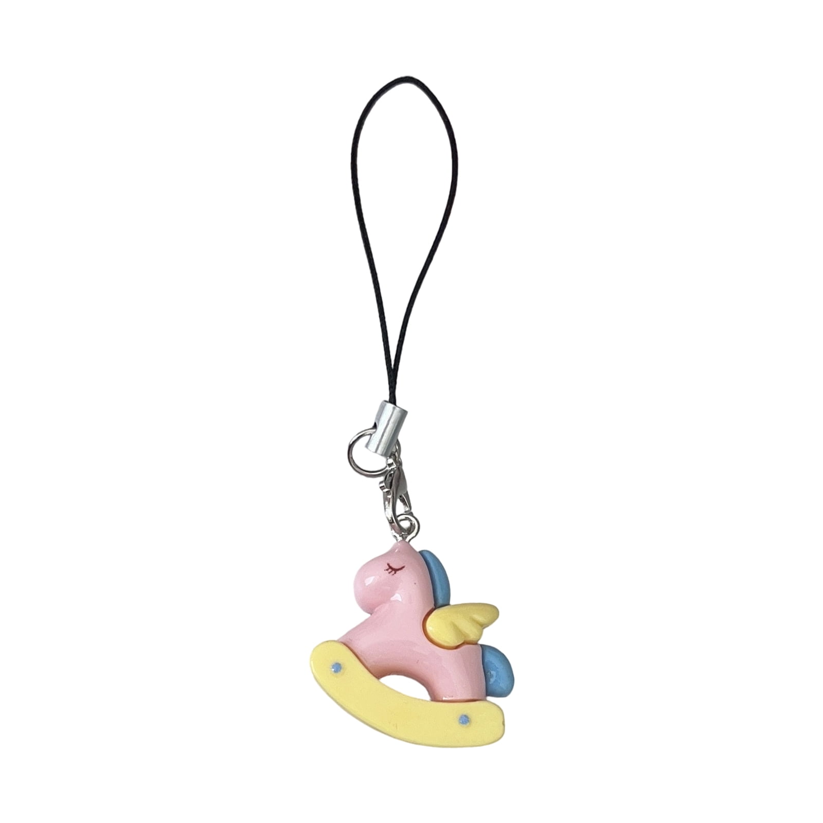 Bright Colored Adorable Horse Keychain for Mobile Devices Fun Stylish ...