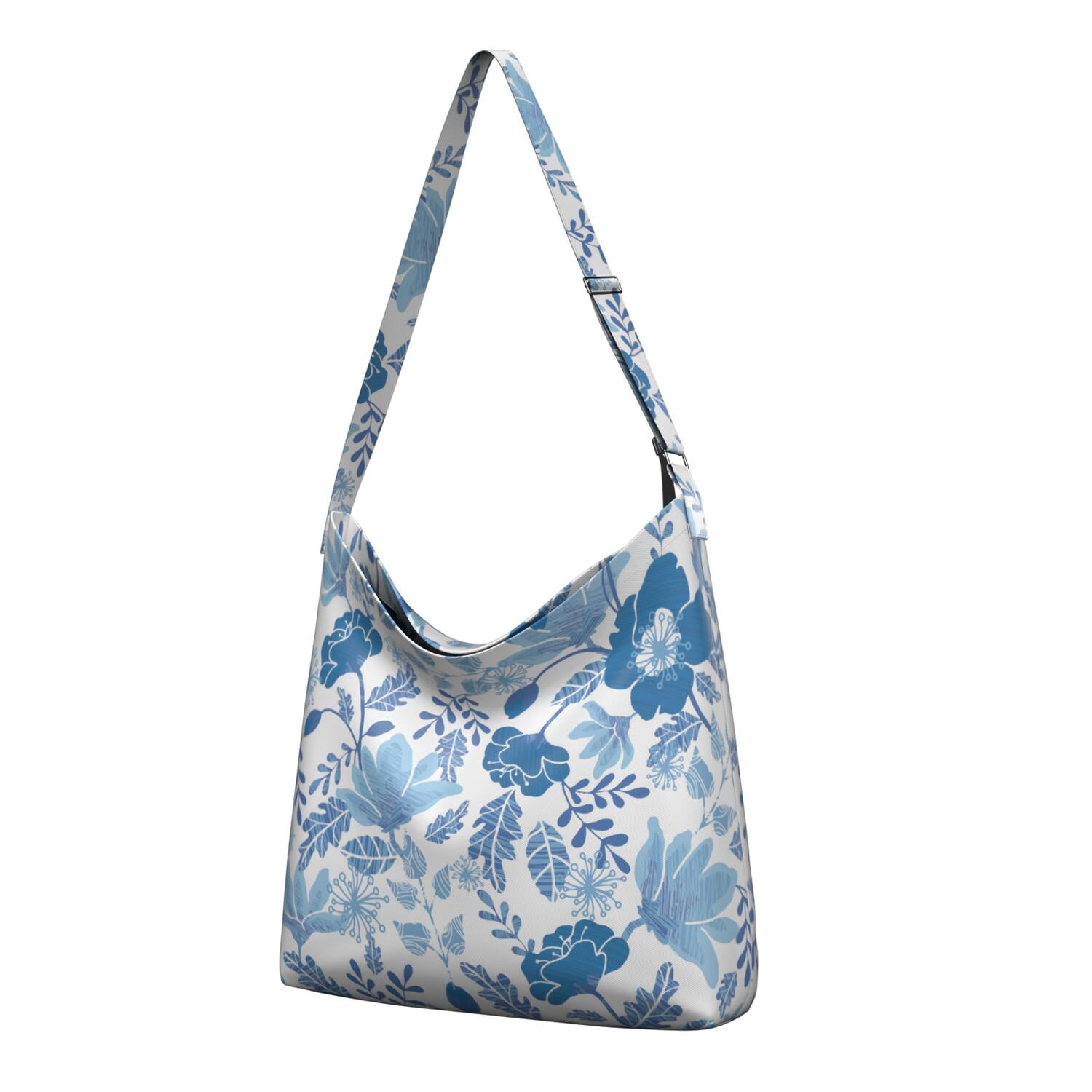 Bright Colorful Botanical Print Tote | Minimalist Everyday Purse ...