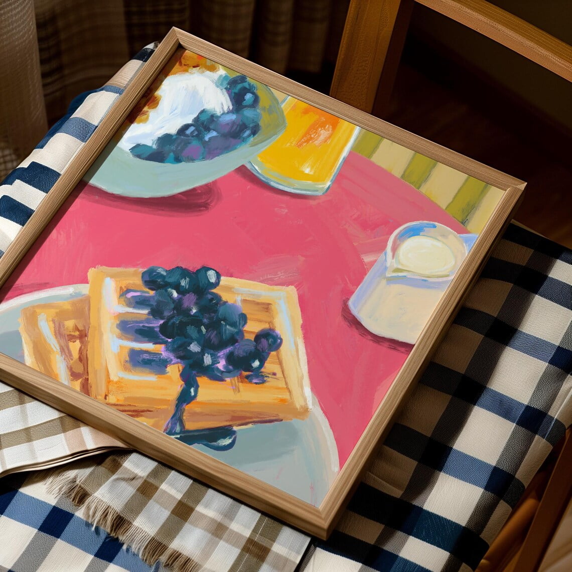 Bright Colorful Wall Art, Girly Kitchen Decor, Maximalist Wall Art ...