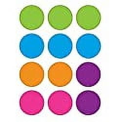 Teacher Created Resources Bright Colors Circles Mini Accents (5113 ...