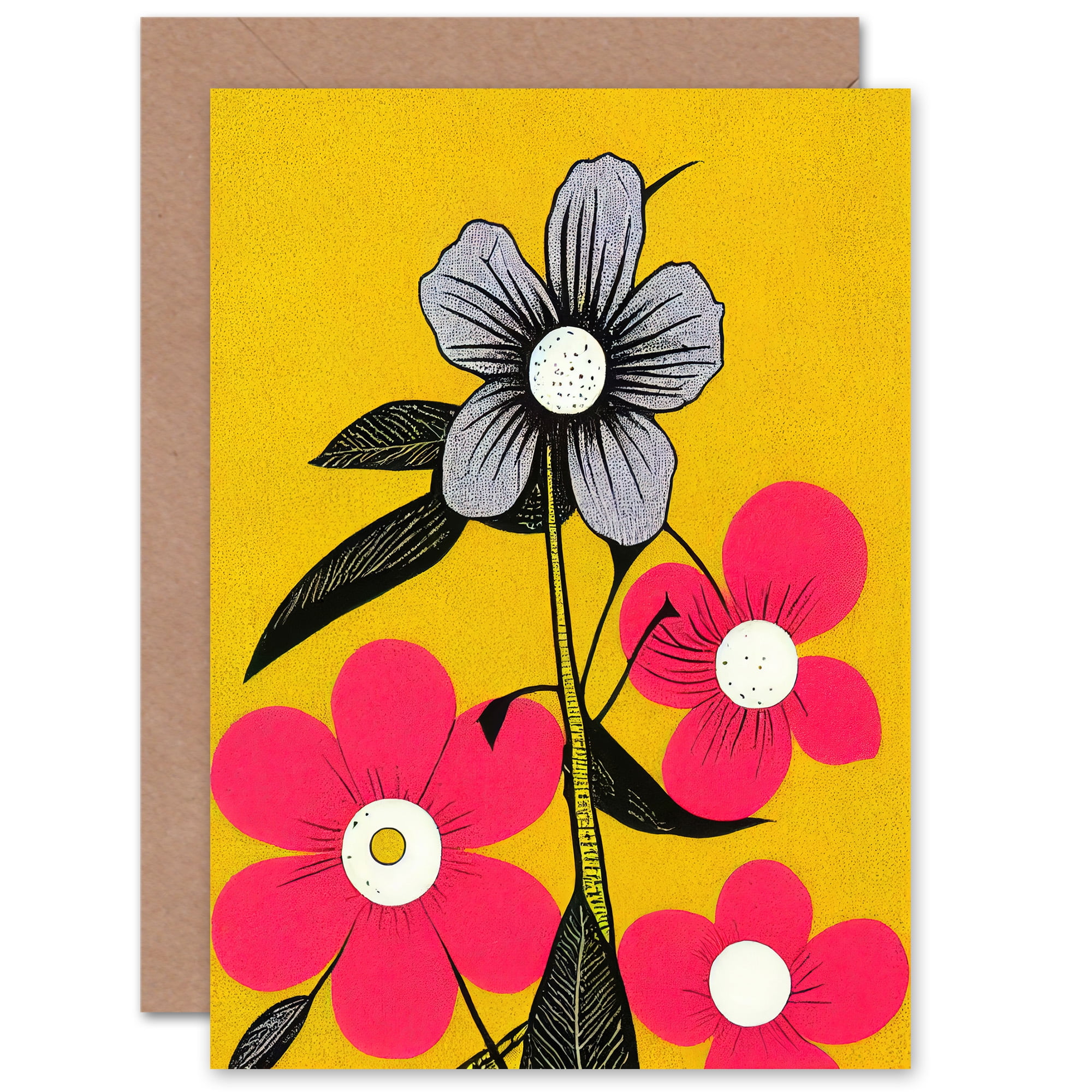 Bright Colourful Flowers for Wife Her Mum Sister Daughter Mom Gran Nan ...