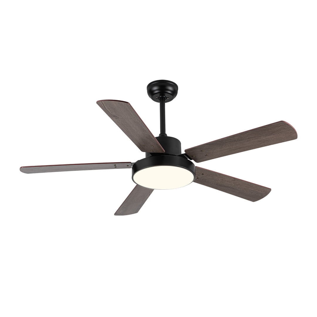 Bright Corners 52 Inch Downrod Ceiling Fan with Lights & Remote, Easy ...