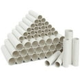 Bright Creations White Paper Cardboard Craft Tube Rolls (50 Pack ...