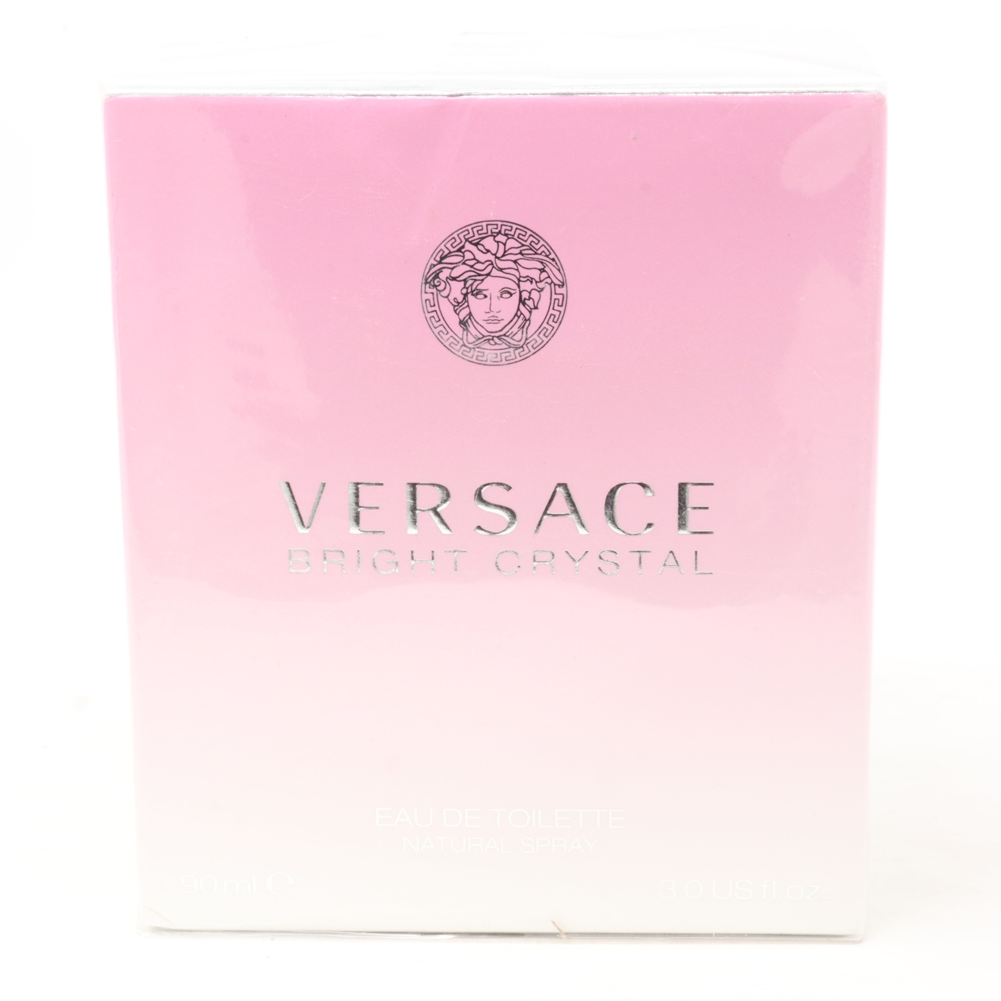 Versace Bright Crystal Eau De Toilette 90ml Spray - New With Box - Walmart.com