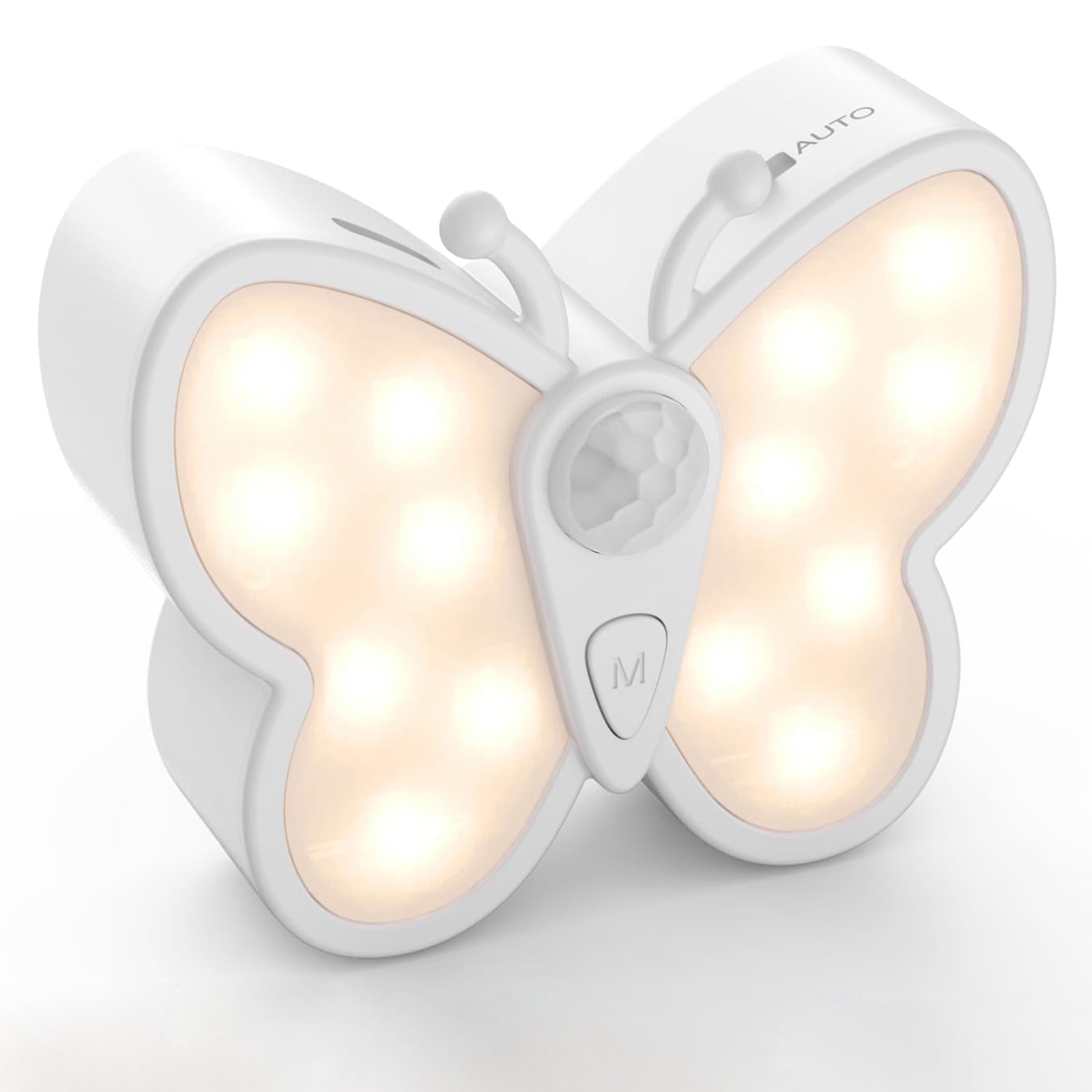 Fega LIGHT Bright Dimmable Butterfly LED Night Light, Smart Motion ...