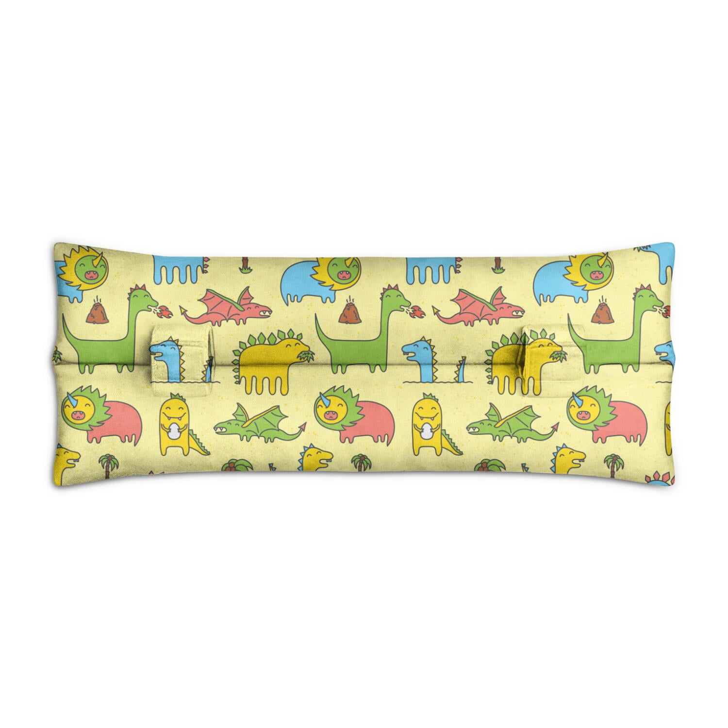 Bright Dinosaur Mastectomy Pillow for Car - Post Surgery Recovery ...