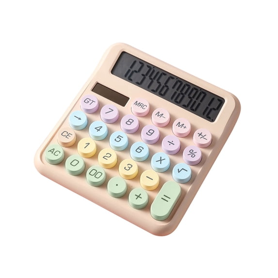Bright Dopamine Multi-color Solar Powered 12 Digit Scientific ...