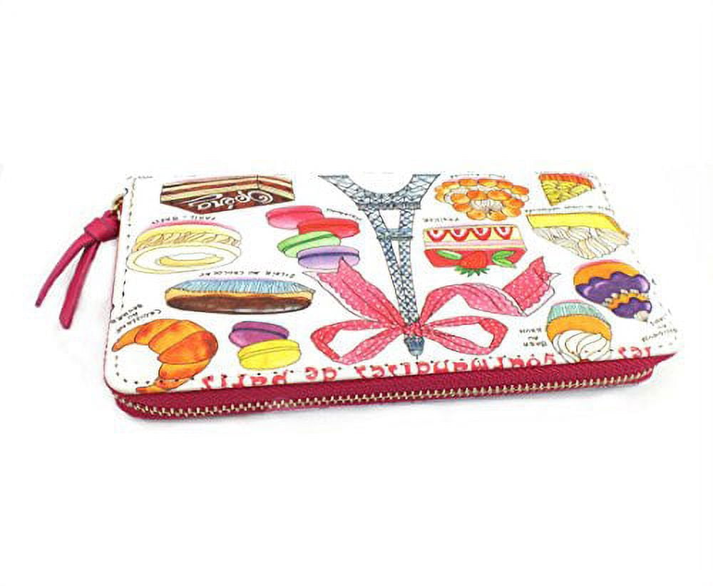 Bright Eiffel Tower Dessert Vegan Bi-Fold Fashion Wallet - Walmart.com
