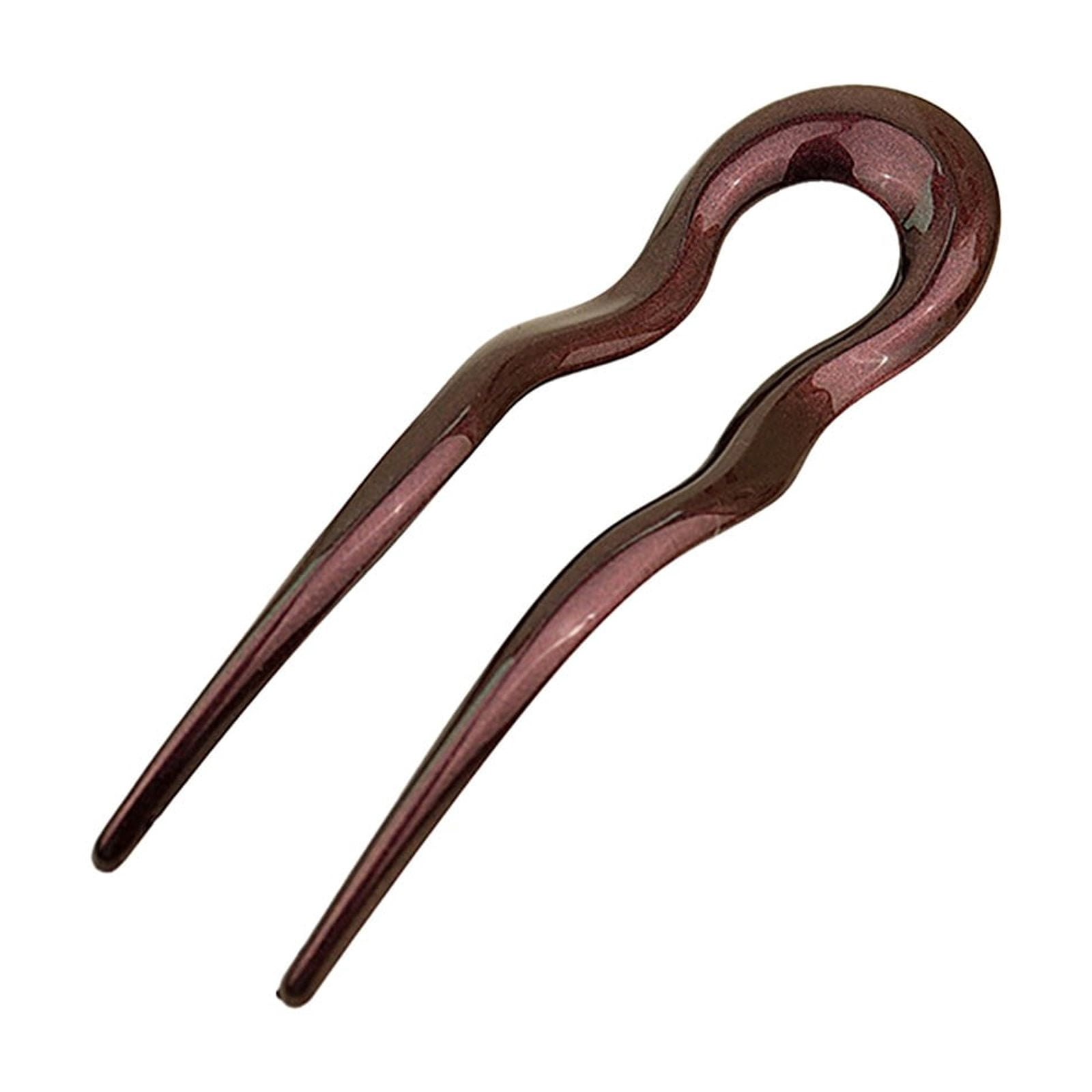 Bright Face U Shaped Hair Pin with Retro Design - Large Ancient Style ...
